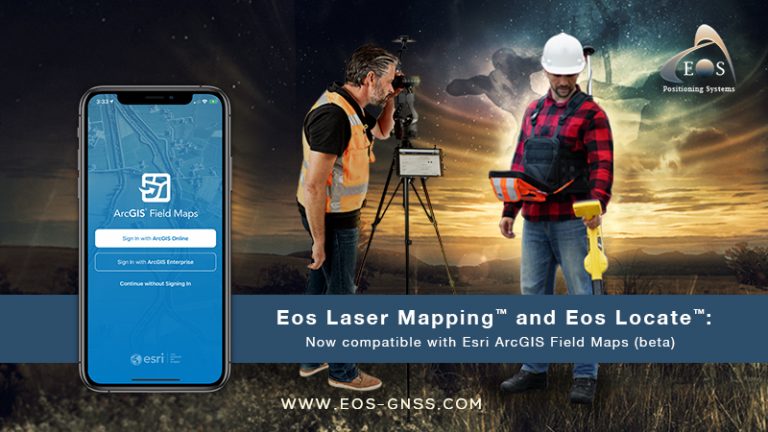 Eos Positioning Systems announces compatibility of Eos Laser Mapping ...